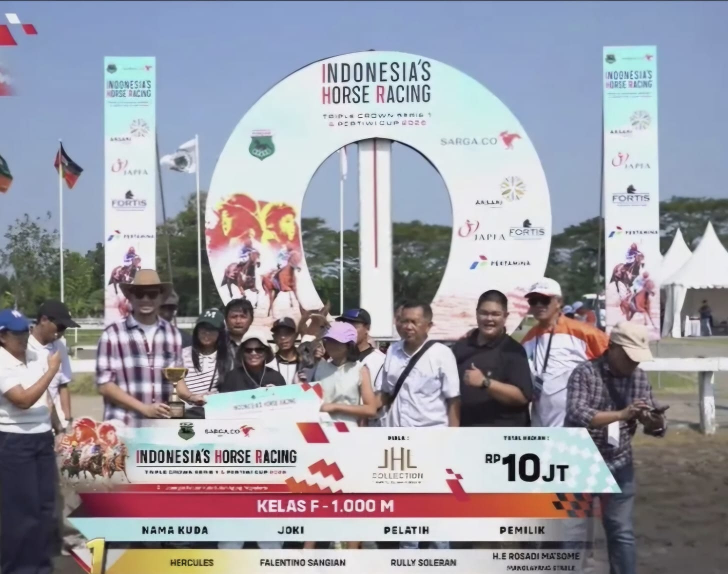 IHR Triple Crown Serie 1 & Pertiwi Cup 2026: Kuda Hercules Rebut ...